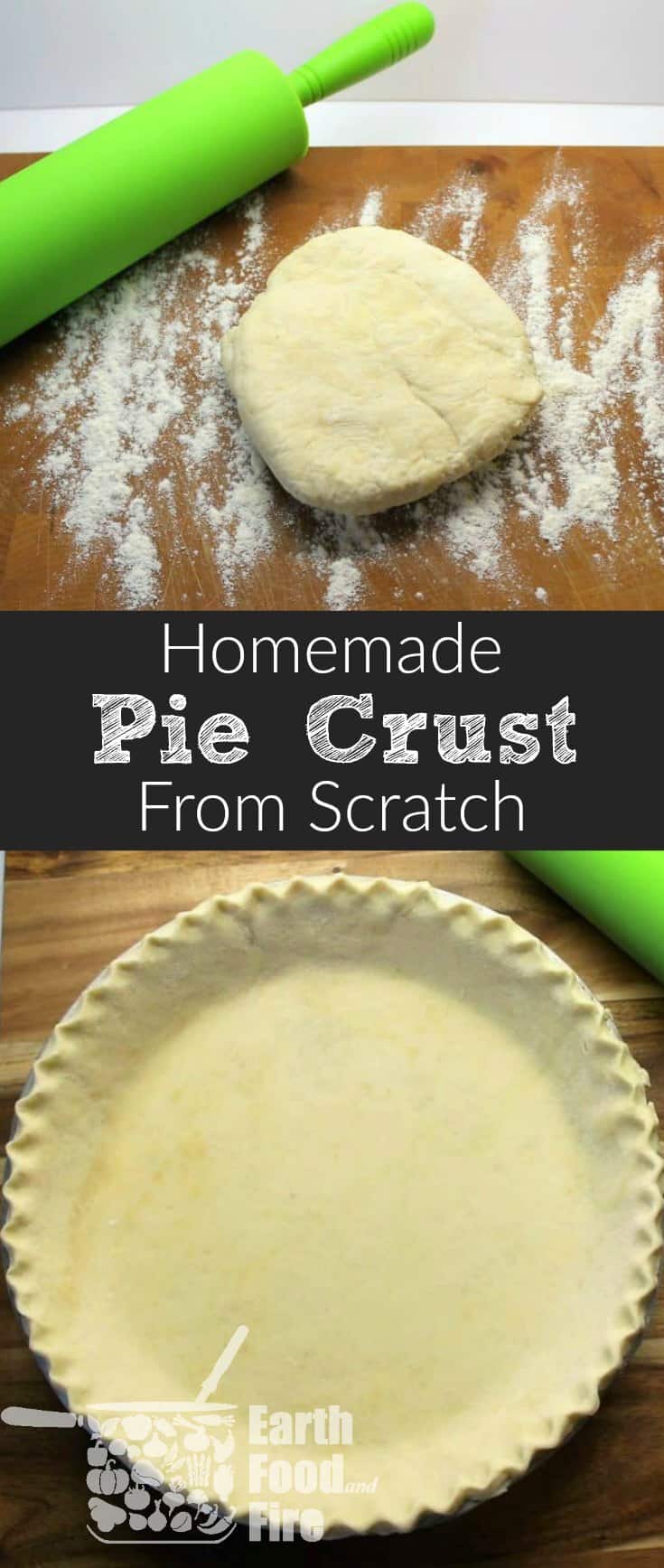 Traditional Homemade Pie Shell Recipe - Easy Step By Step Guide (with ...