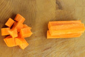 Kitchen Skills - The Basic Knife Cuts - Earth, Food, and Fire