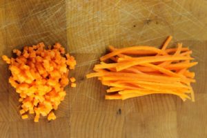 Kitchen Skills - The Basic Knife Cuts - Earth, Food, and Fire