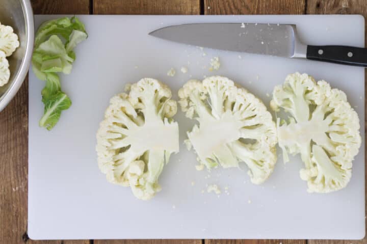 How To Cut Cauliflower - Earth, Food, and Fire